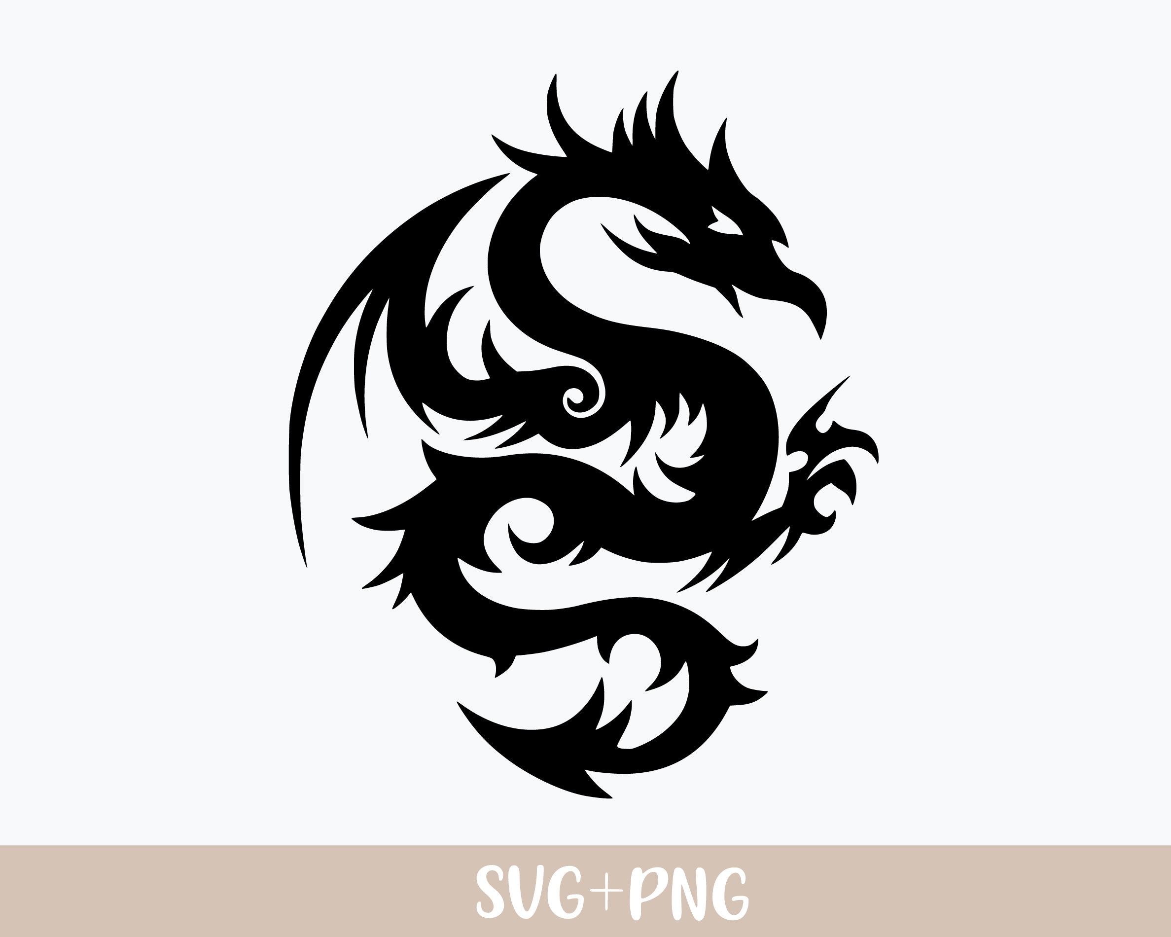 Dragon SVG, Dragon Png, Dragon Clipart, Dragon Vector, Dragon ...