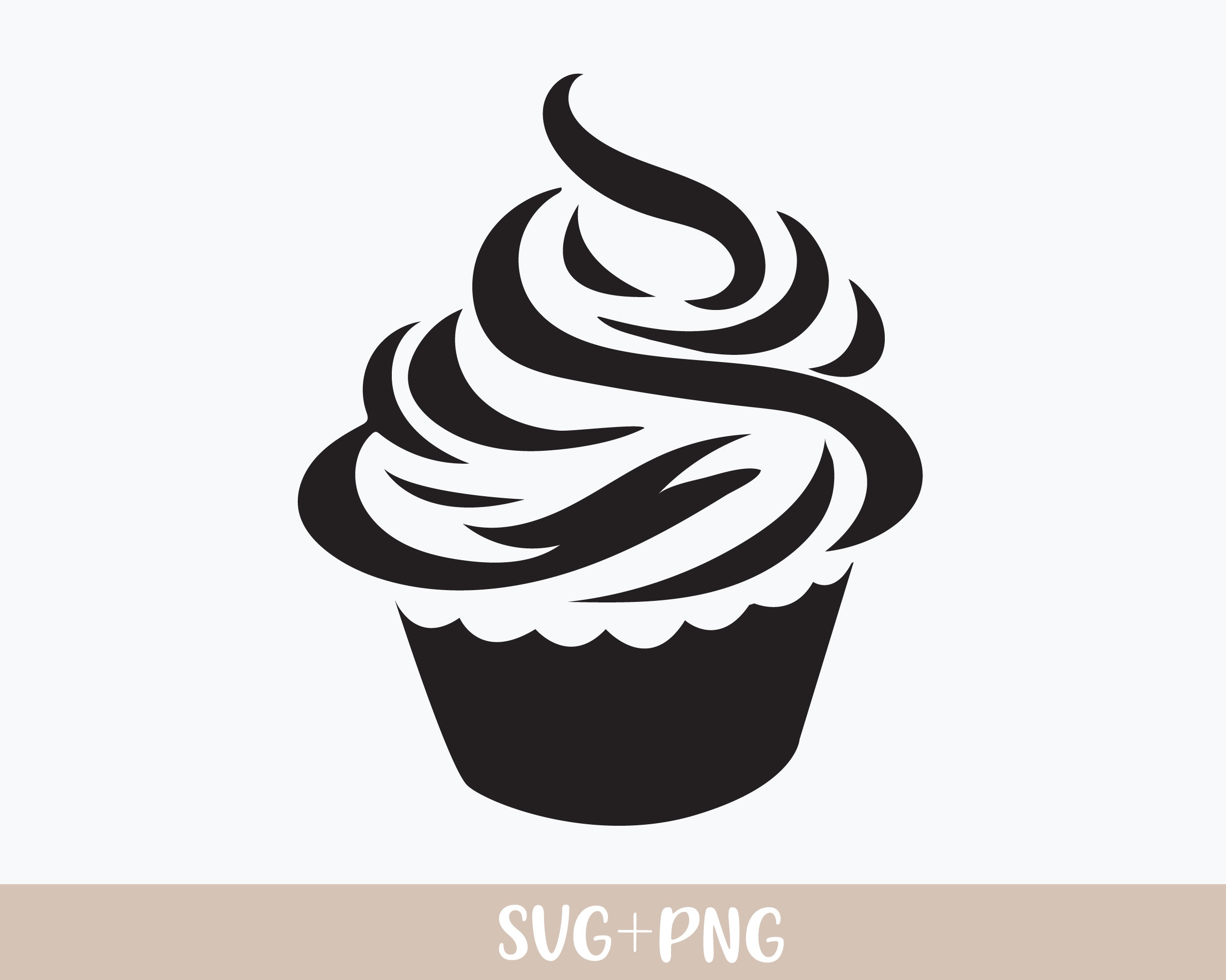 Cupcake SVG, Cupcake Png, Birthday Cupcake, Sweet Bakery, Love Cupcake ...