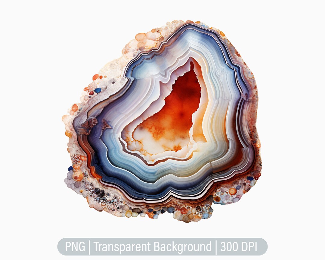 Agate Clipart, Agate Gemstones PNG, Sea Ocean Agate Clipart, Junk ...