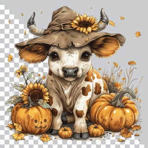 Halloween Farm Animals Clipart, Cute Animals Png, Farm Animals Png ...