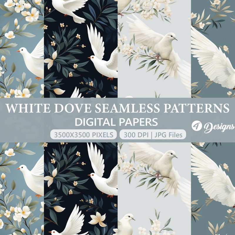 Dove Pattern - Etsy