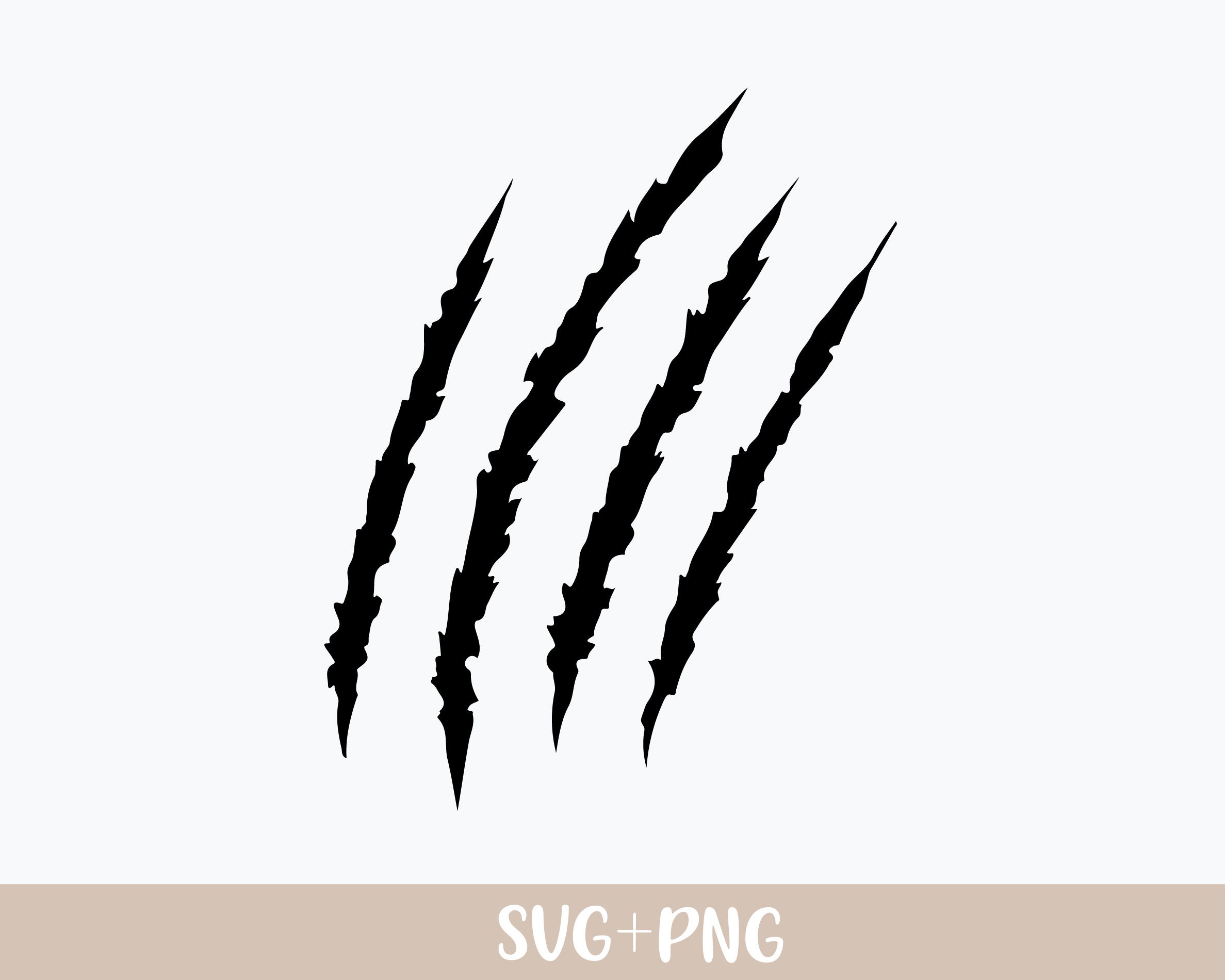 Claw Marks Svg Scratches Svg Scratch Marks Svg Animal Claws - Etsy UK