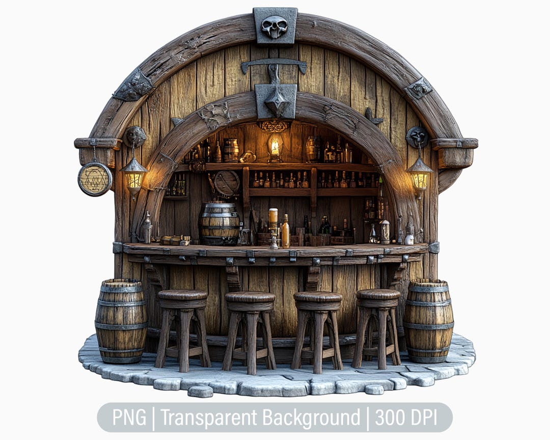 Vikings Bar Pub Clipart, Beer Barrel, Warrior PNG, Viking, Castle ...