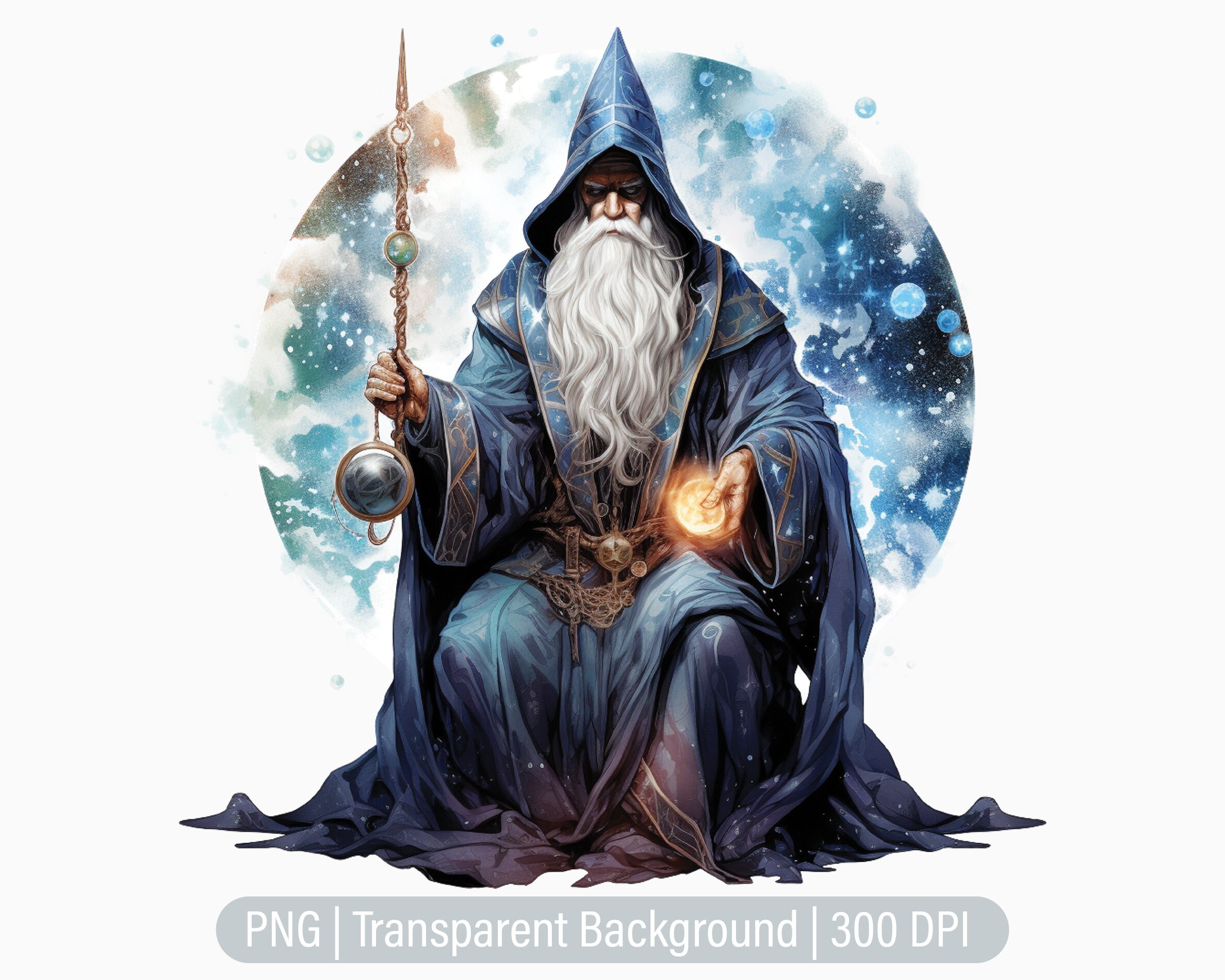 Wizard Clipart, Celestial Wizards PNG Clipart, Magic Fantasy, Junk ...