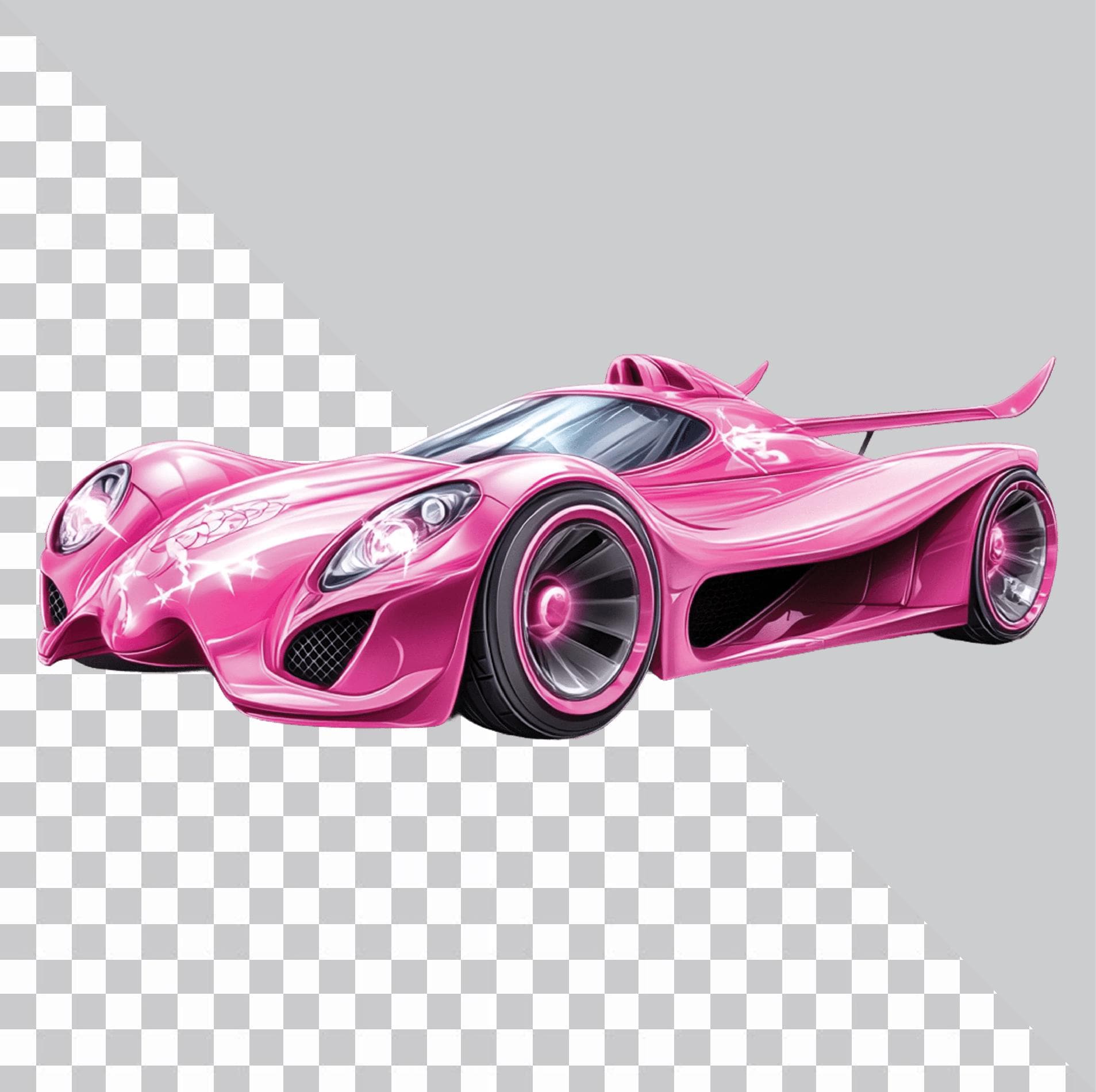 Pink Race Car Clipart, Girl Racer Png, Wild West, Pink Sport Car PNG ...