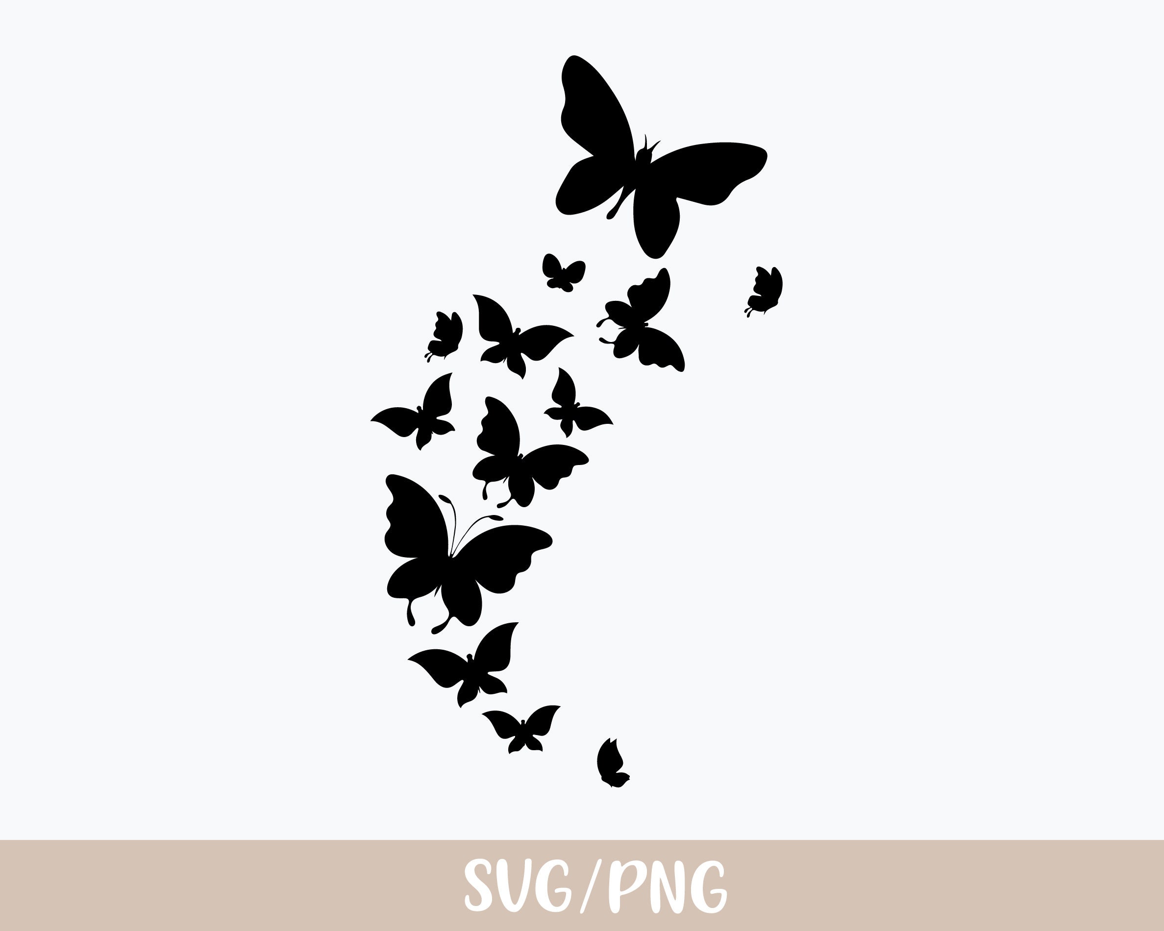 Butterfly SVG Bundle, Butterflies SVG, Monarch SVG, Butterfly Bundle ...