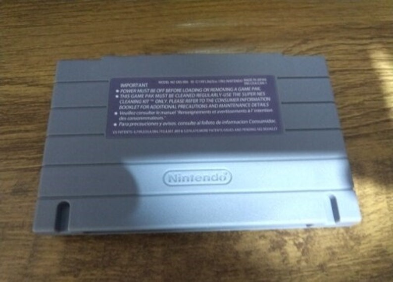 Mortal Kombat 2 3 Game Cart Nintendo SNES Usa NTSC Action Fan Version ...