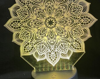 Led Mandala | Etsy
