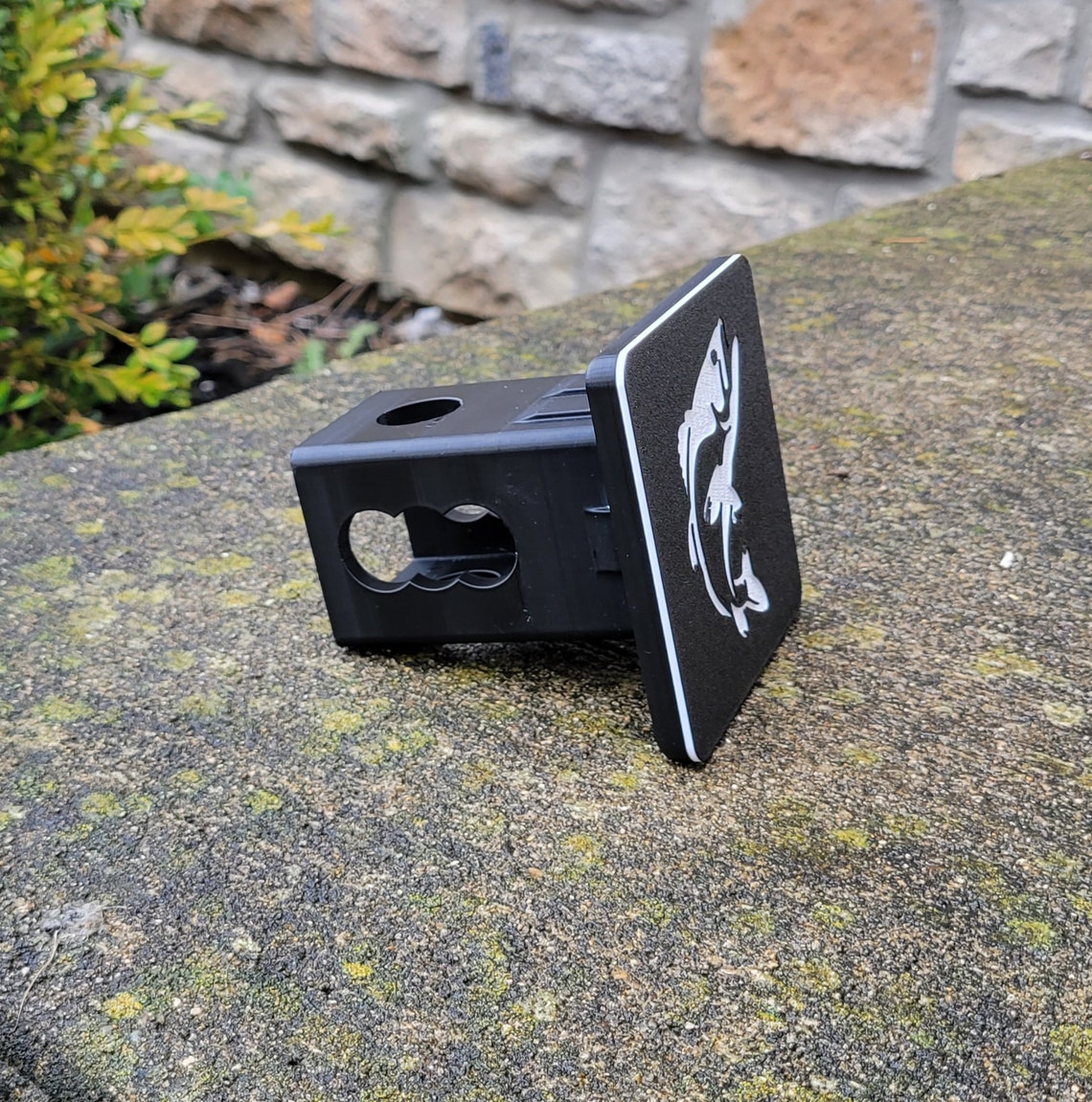 Bass Fishing- Trailer Hitch Cover (universal 2"x2") - Etsy