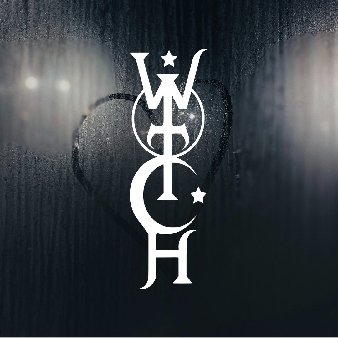 WITCH Spooky Window/bumper Decal Gothic Car Accessory/accent Witchy ...