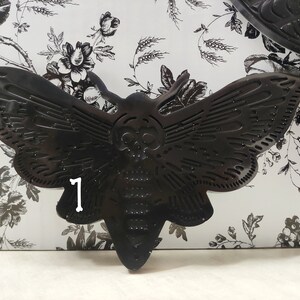 3 Gothic Death's-head Death Moth Wall Hangings spooky Butterfly ...