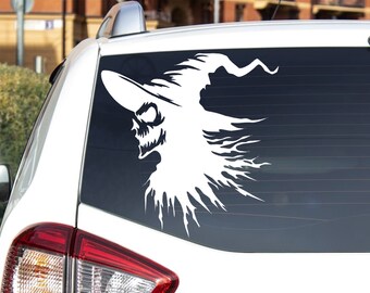 Never Trust the Living Beetlejuice Coffin Decal Spooky Goth Car Decor ...