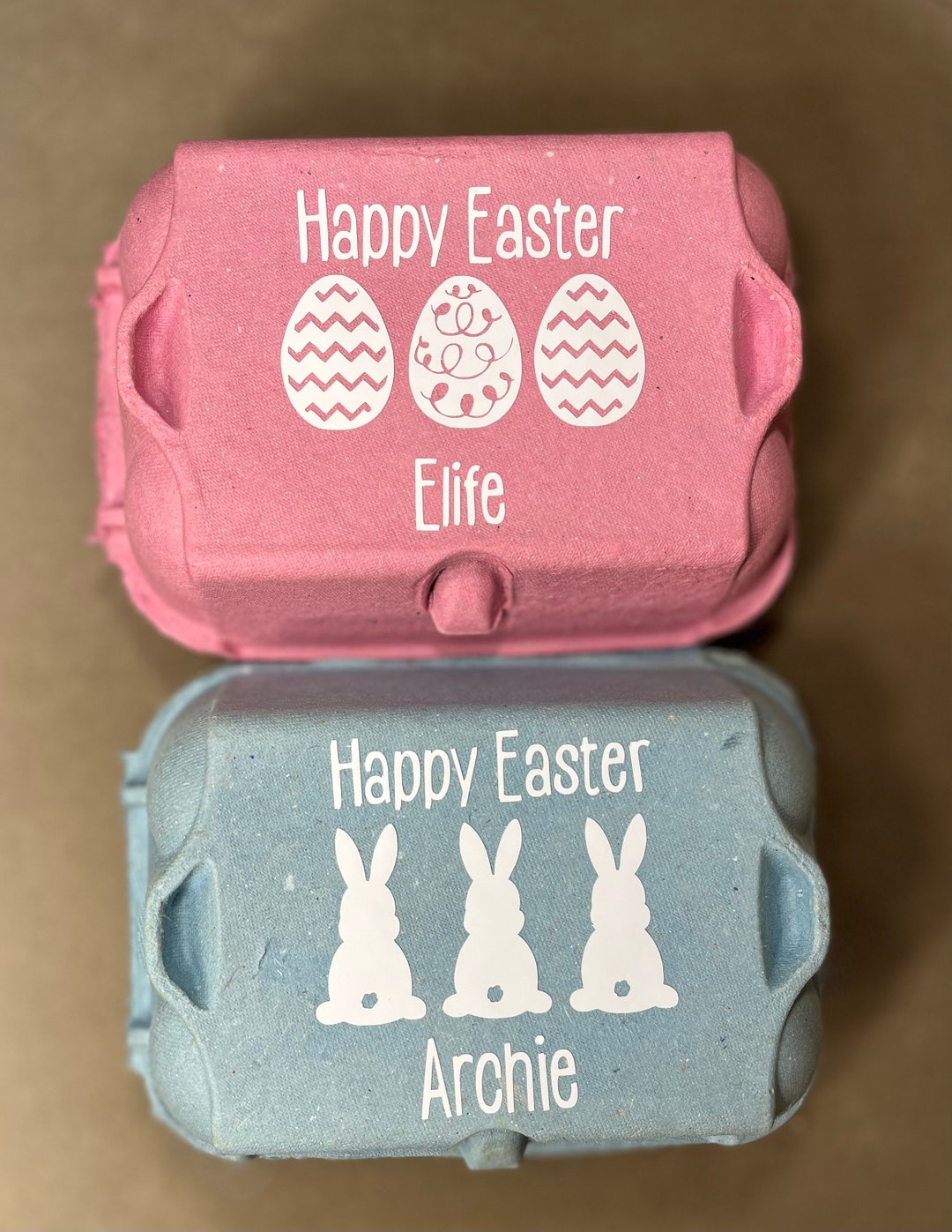 Personalised Easter Egg Boxes - Etsy UK
