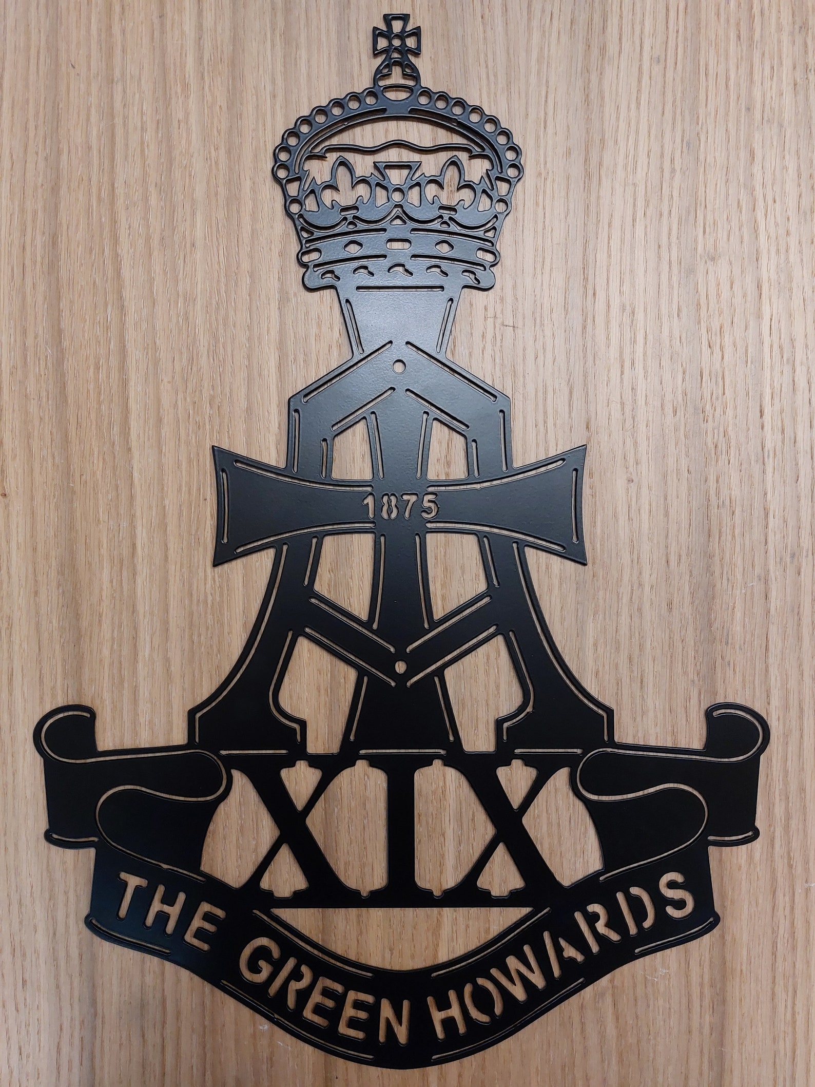 Steel the Green Howards Badge - Etsy