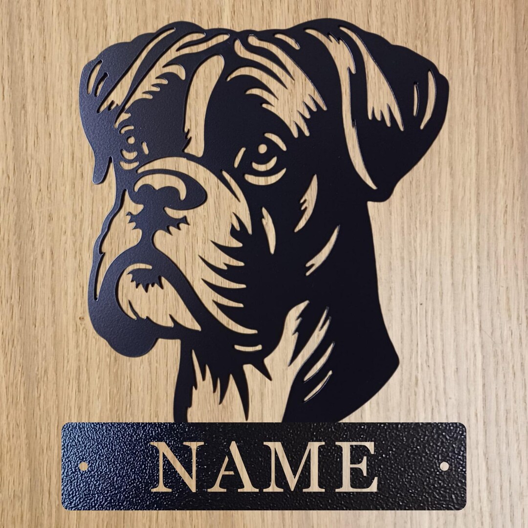 Personalised Steel Boxer - Etsy