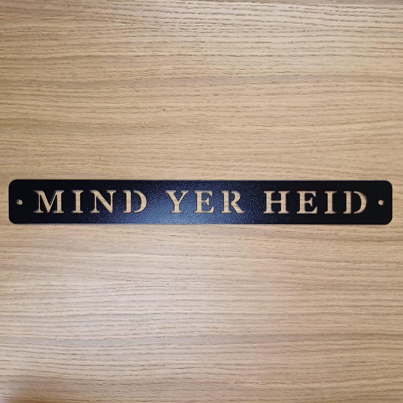 Mind Your Head Signs - Etsy UK