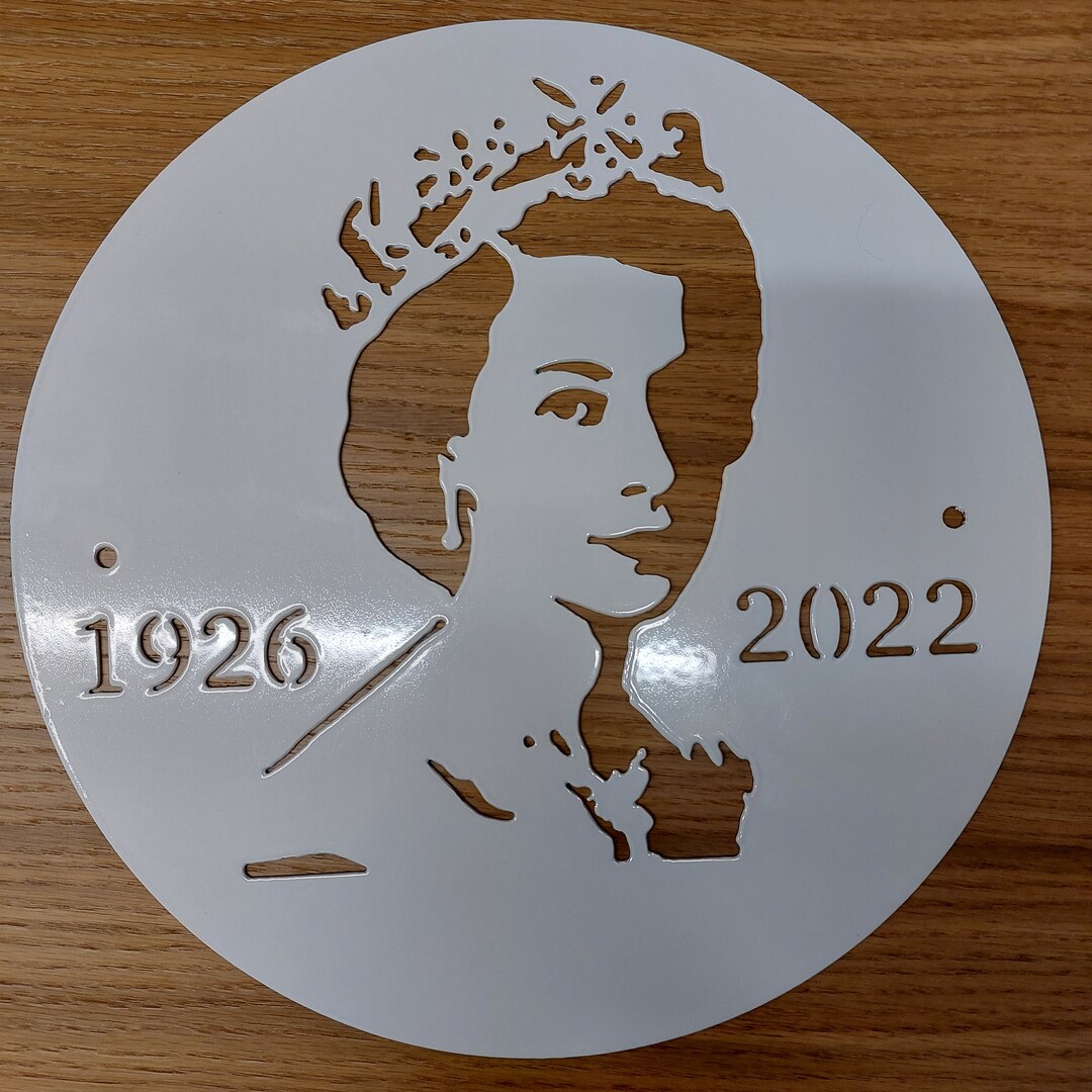 Steel Commemorative Queen Plaque - Etsy