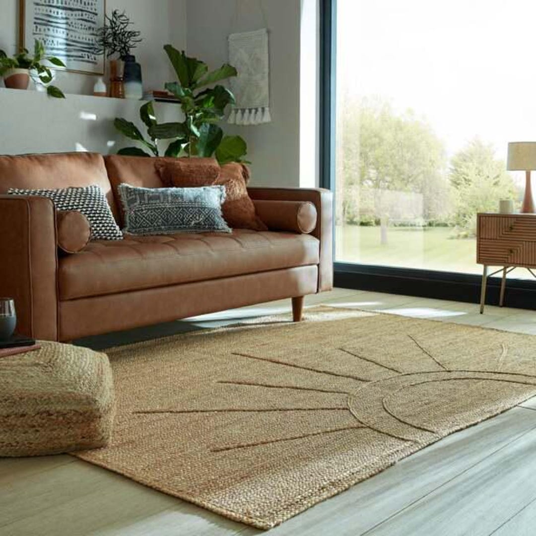Brown Jute Rug for Living Room/dining Room, Brown Runner for Hallway ...