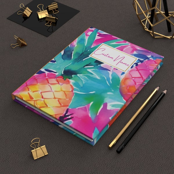 Pineapple Notebook - Etsy