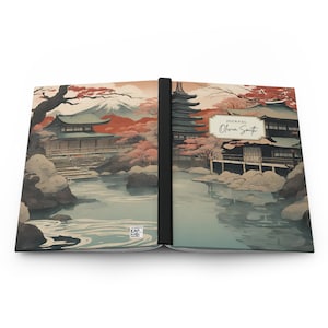 Personalized Japanese Pagoda Journal, Mount Fuji Travel Diary, Zen ...