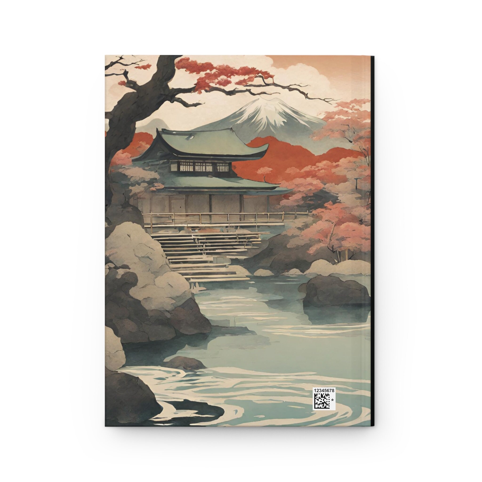 Personalized Japanese Pagoda Journal, Mount Fuji Travel Diary, Zen ...