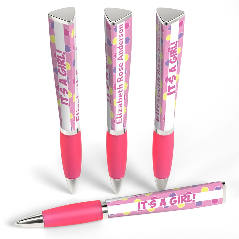It's a Girl Pens Pack of 20 - Etsy