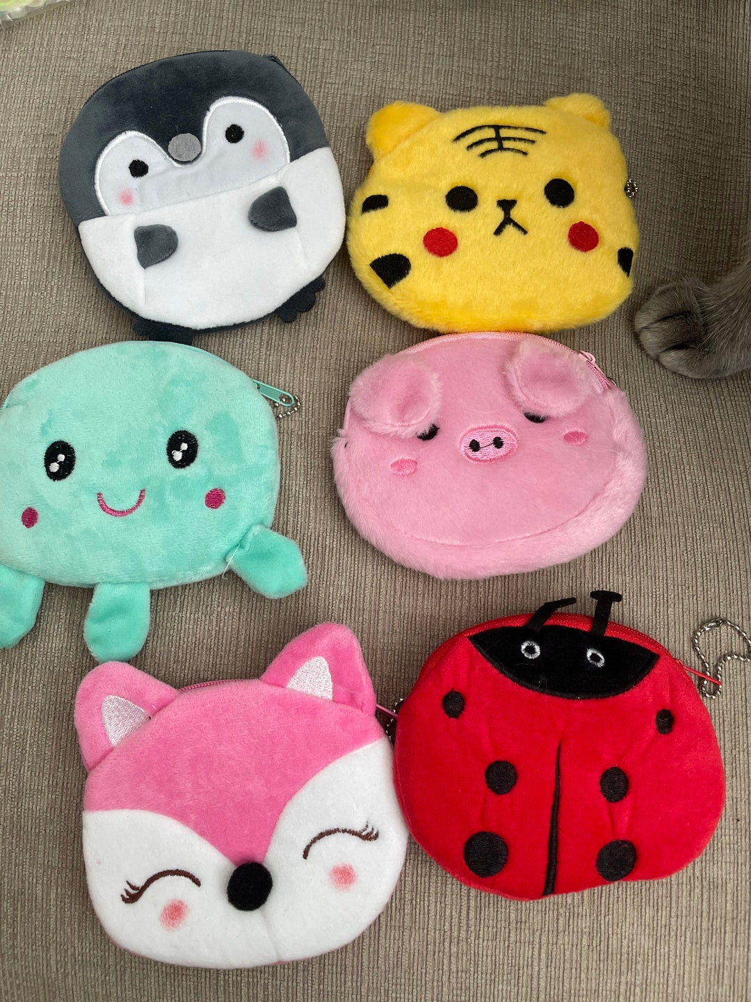 Cute Character Coin Purse/ Character Coin Purse/ - Etsy