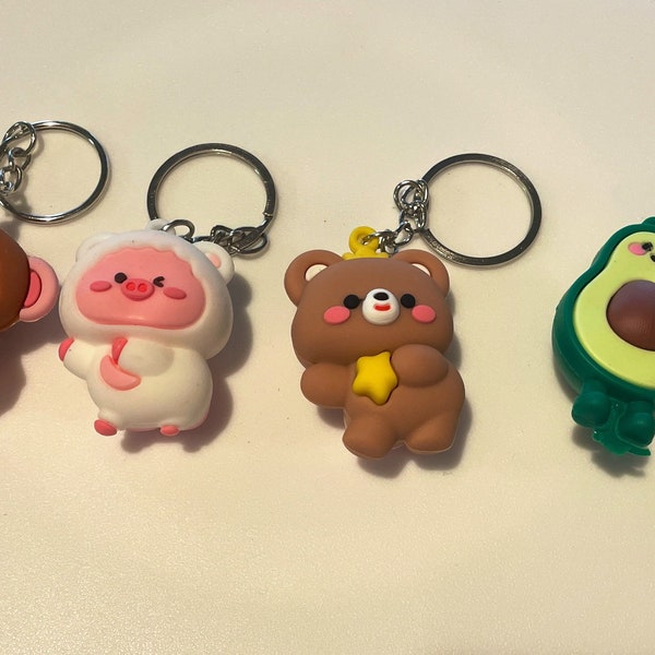 Character Keychain - Etsy