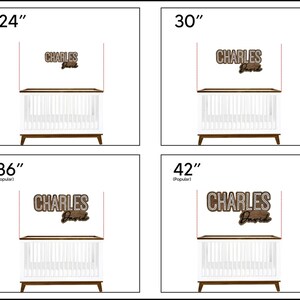 Large Wood Name Sign, Nursery Name Sign, Girl Name Sign, Above Crib ...