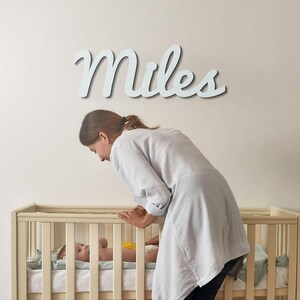 Personalized Wooden Name Sign for Nursery,baby Nursery Name Sign,custom ...