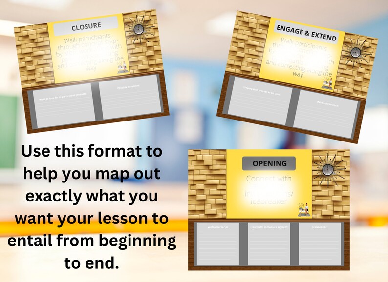 Digital Class Lesson Plan Workbook Digital Class Planning - Etsy