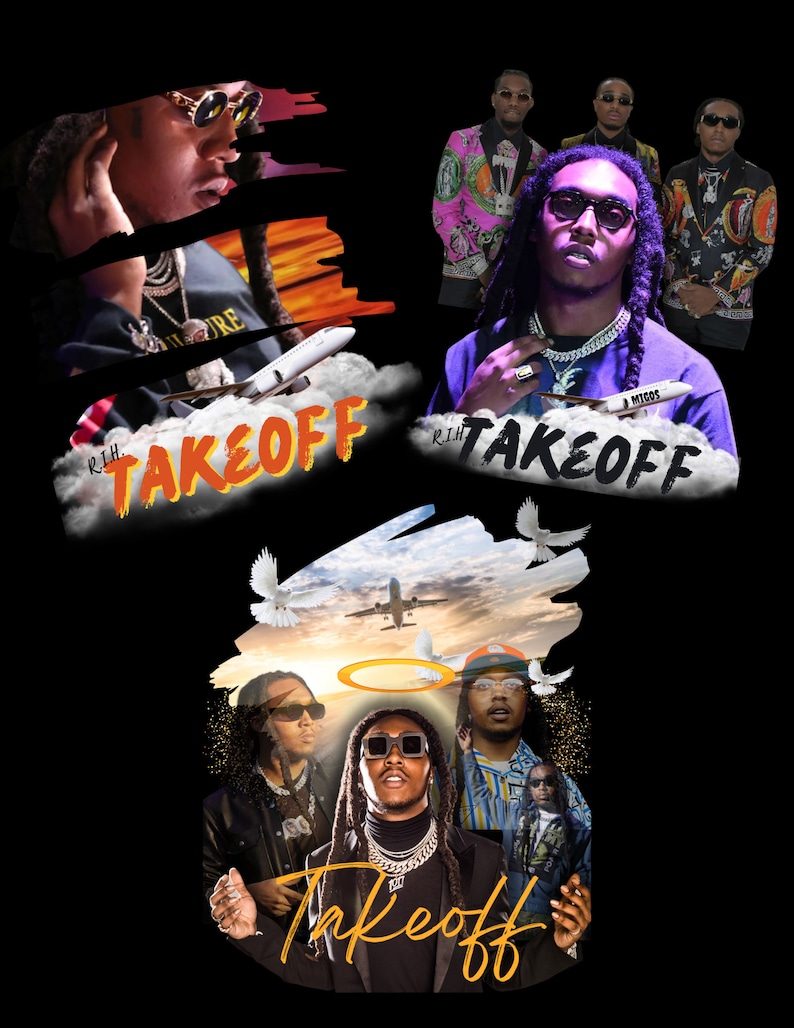 Takeoff Memorial DTF Set RIH Takeoff RIP Takeoff Migos - Etsy Canada