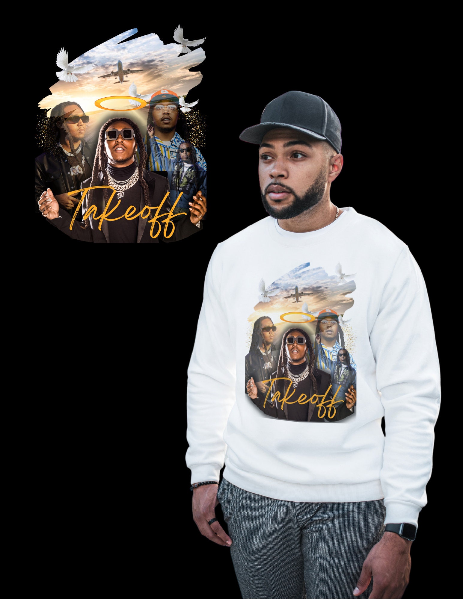 Takeoff Memorial DTF Set RIH Takeoff RIP Takeoff Migos - Etsy Canada