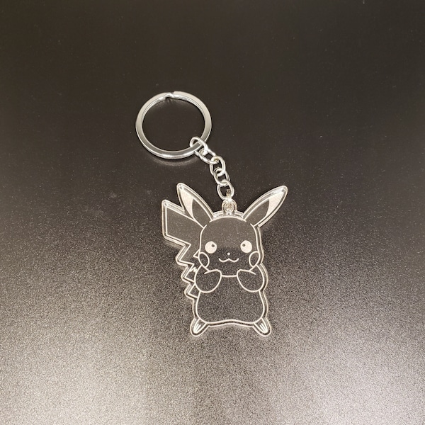 Pikachu Keychain - Etsy