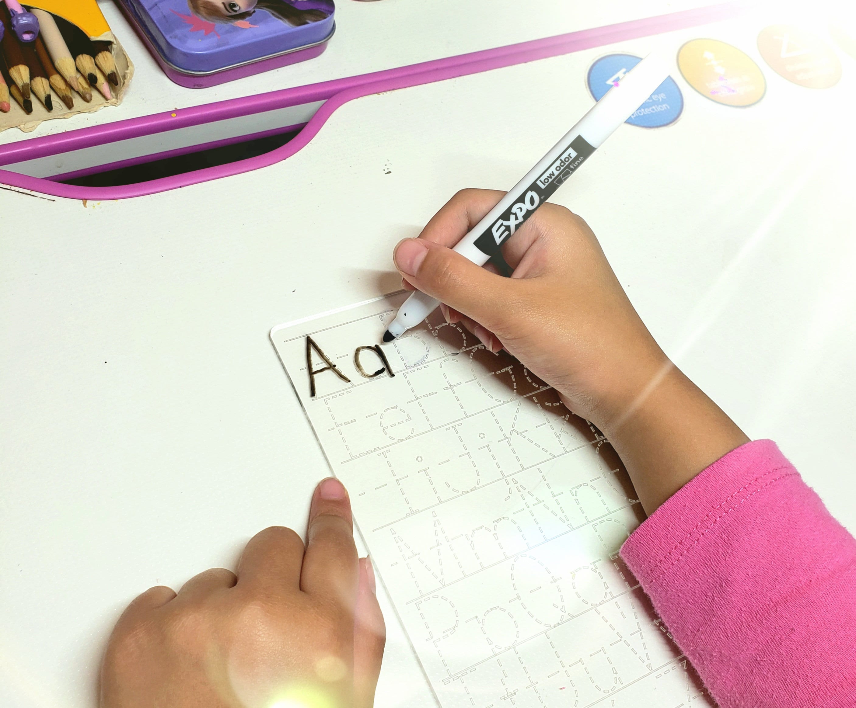 ABC Alphabet Writing Practice Board - Etsy