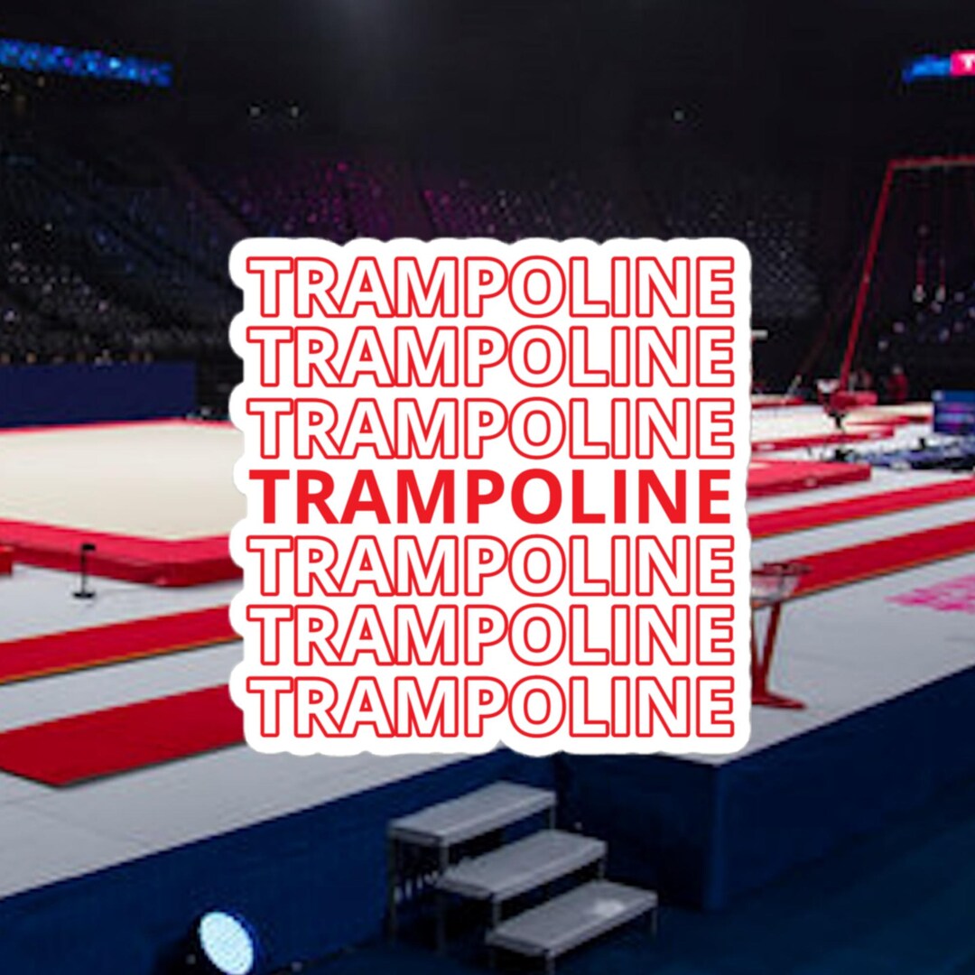 Trampoline Sticker, T&T Sticker, Tramp and Tumble Sticker - Etsy