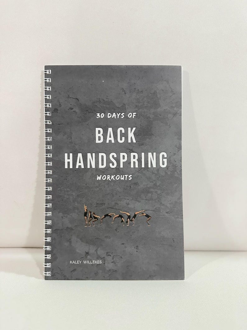 30 Days of Back Handspring Workouts, Dance Training Guide, Dance ...