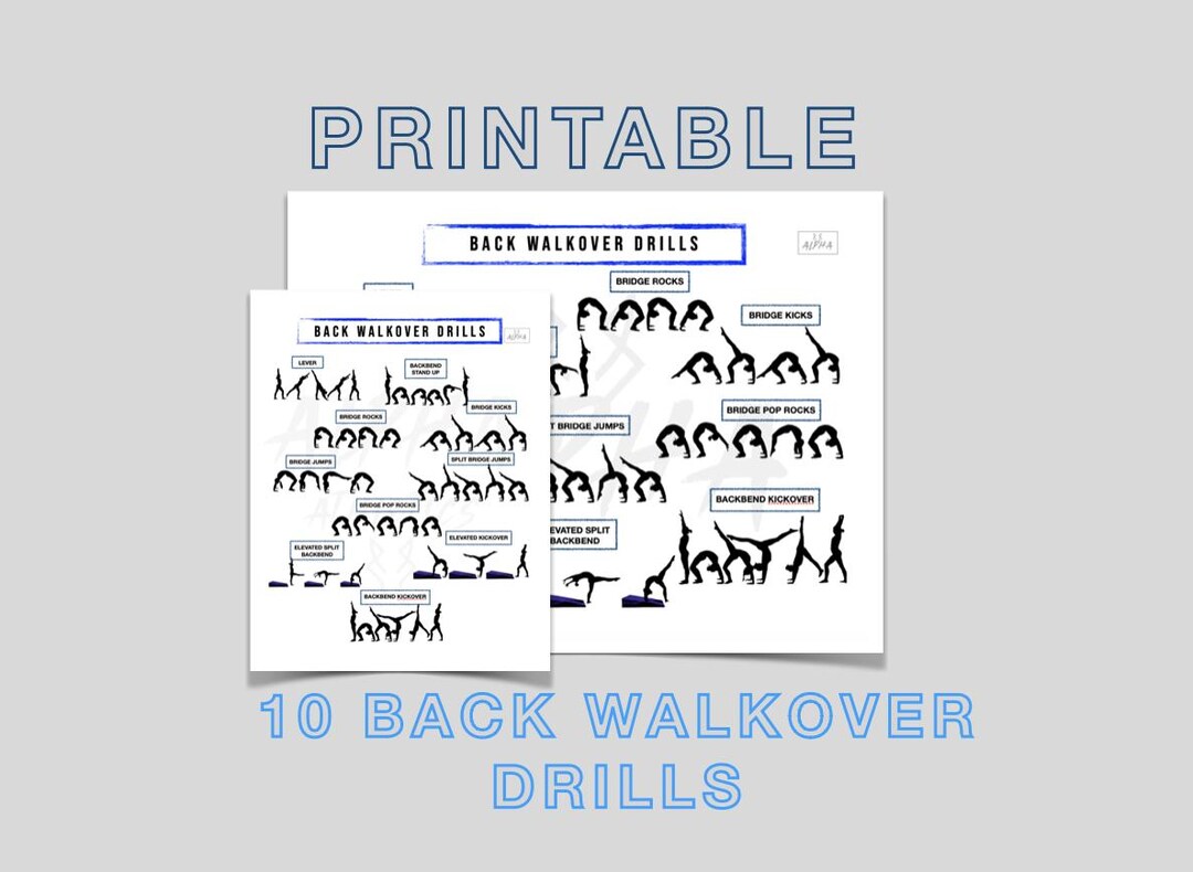 Back Walkover Drills, Gymnastics Workout, Dancer Workout, Cheerleading ...