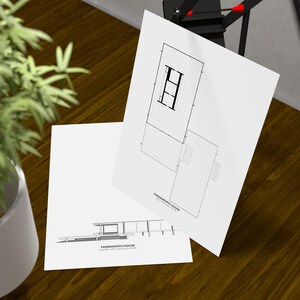 Ludwig Mies Van Der Rohe . Farnsworth House . Minimal Architecture ...