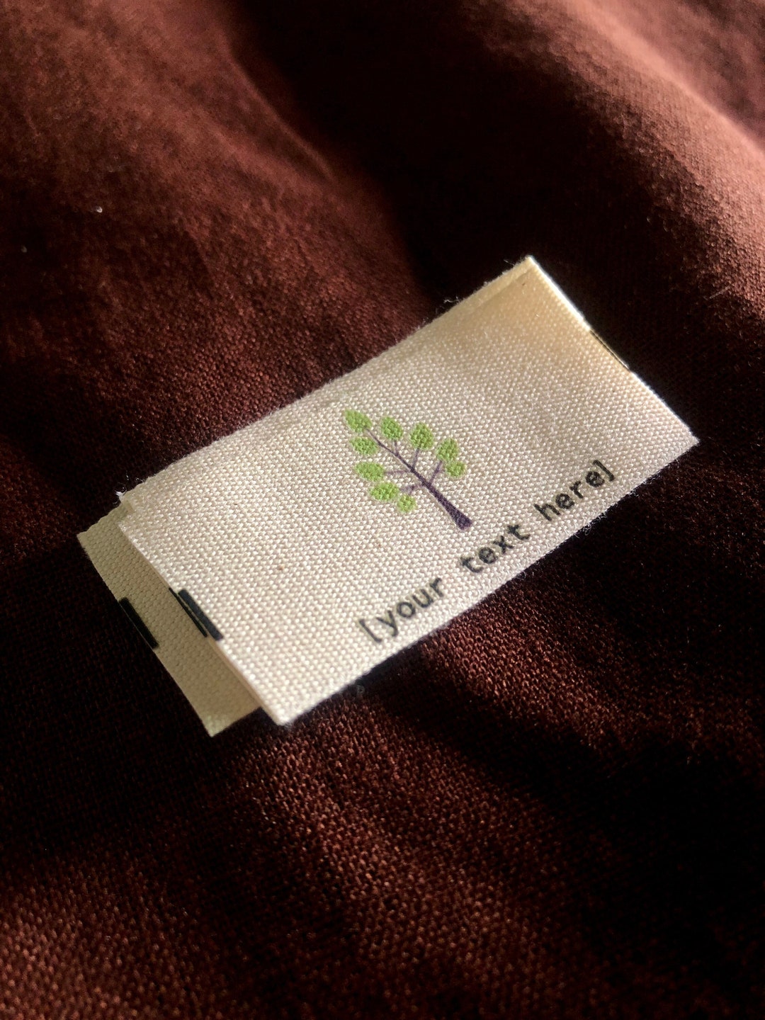 Precut Set of 25 Custom Cotton Labels , Labels for Handmade Items ...