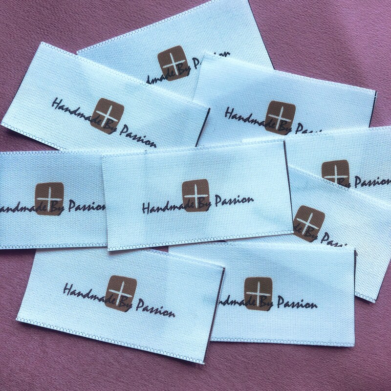 Custom Satin Labels - Etsy