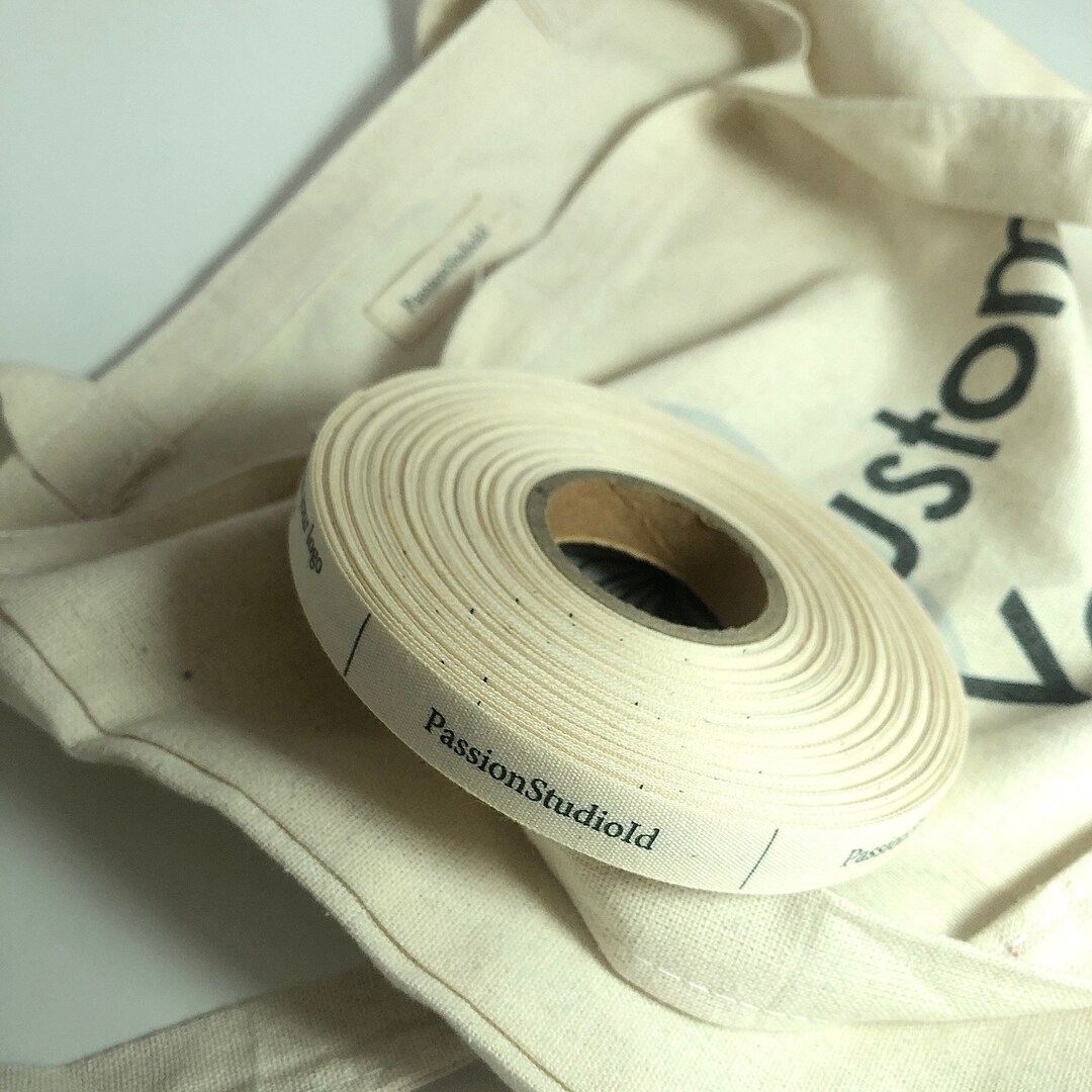 500 Pcs Custom Cotton Labels Roll Uncut, Labels for Handmade Items ...