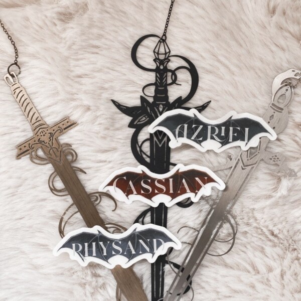 Bat Boys Acotar Stickers - Etsy