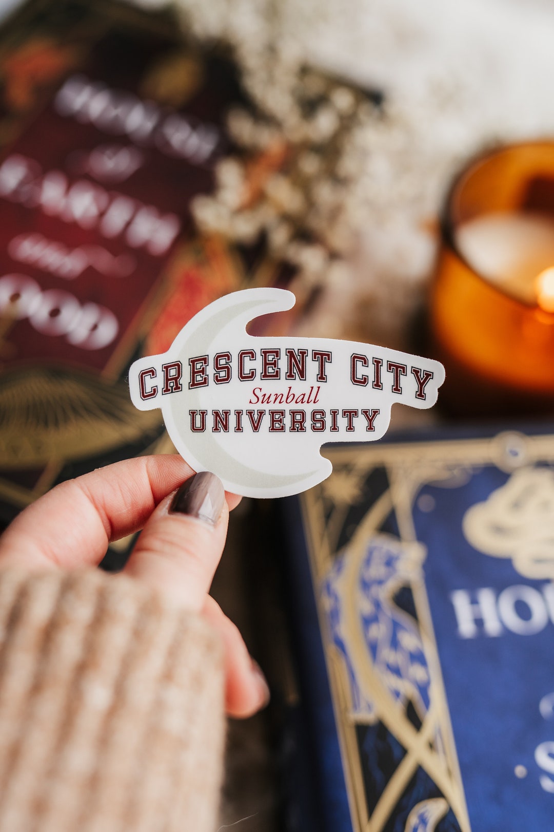 CCU Sunball Sticker Crescent City Sticker Sarah J Maas Bookish Sticker ...