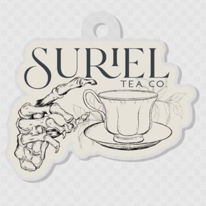 Suriel Tea Co Keychain ACOTAR SJM Sarah J Maas - Etsy