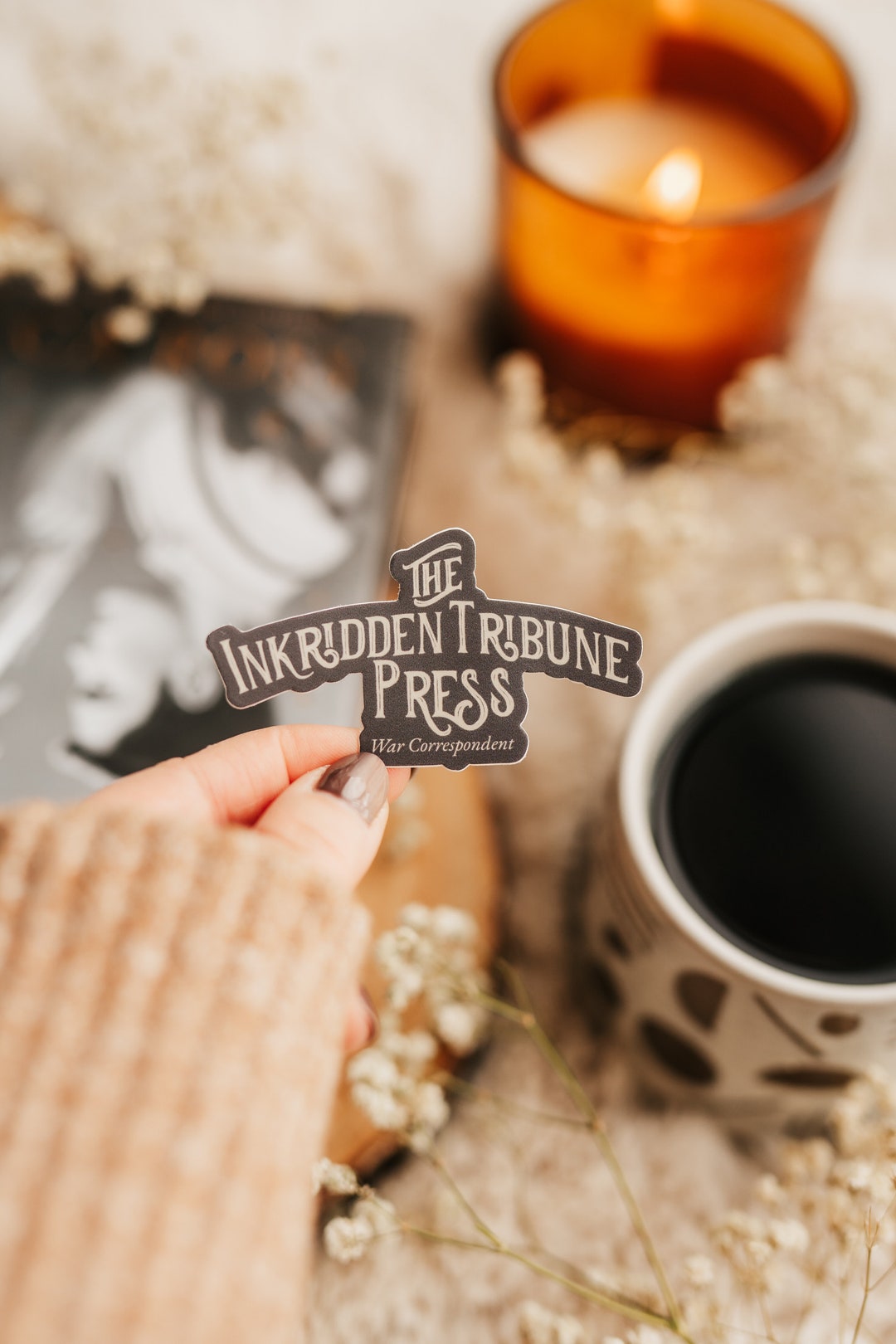 Divine Rivals Sticker Ruthless Vows Inkridden Tribune Rebecca Ross ...