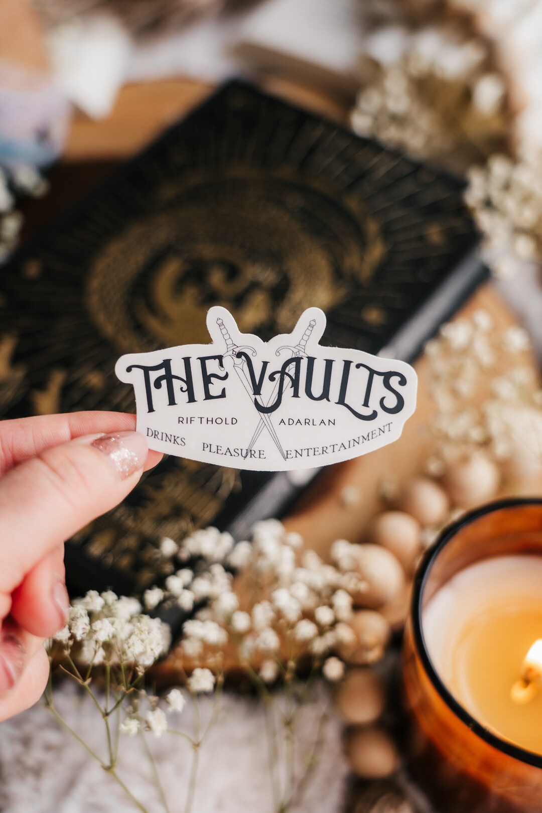 Throne of Glass Sticker the Sea Dragon TOG Sticker Bookish Sticker ...