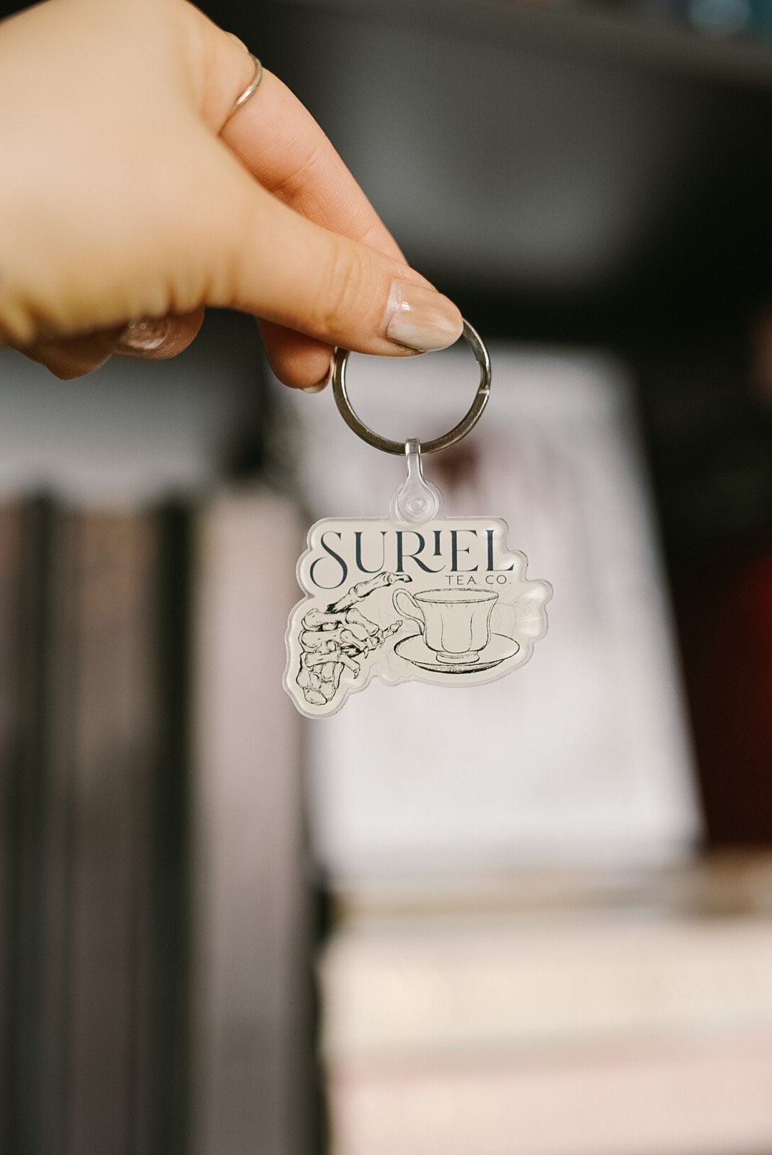 Suriel Tea Co Keychain ACOTAR SJM Sarah J Maas - Etsy