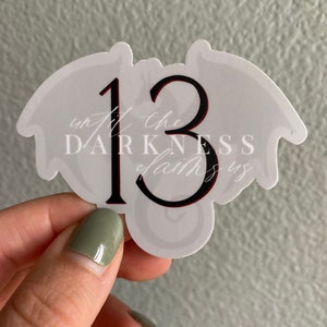 Throne of Glass Inspired Sticker TOG Sticker Bookish Sticker Manon ...