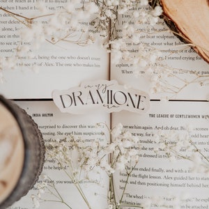 Dramione Sticker Harry Potter Sticker Draco Malfoy Hermione Kindle ...